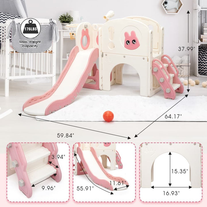 TOBBI & NYEEKOY 8-in-1 Toddler Slide - Fun and Safe Play – Tobbi